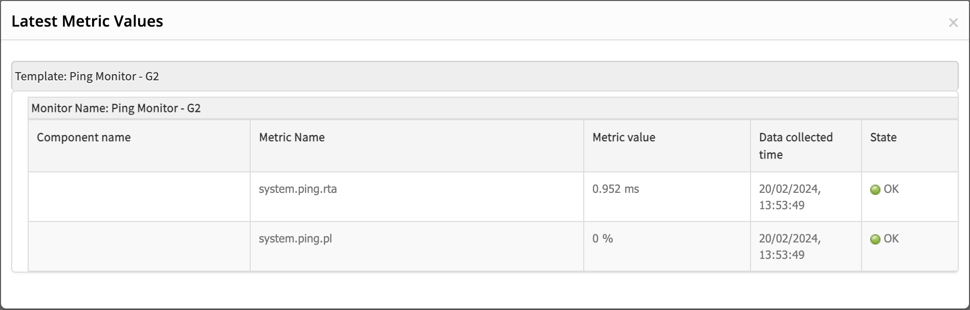 Ping Monitoring Opsramp Documentation